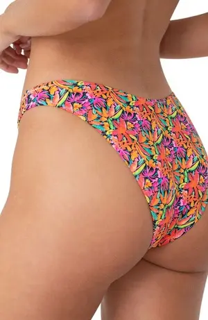 BRIGHT SWIMWEAR Capri Bikini Bottom - A Tropical Night