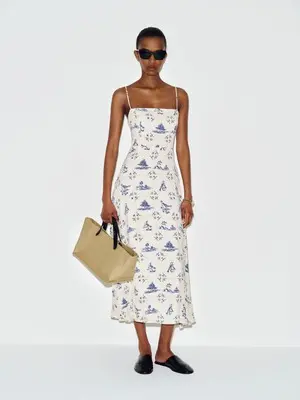 REFORMATION Monette Midi Dress - Multi