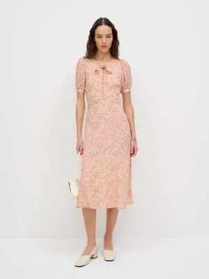 REFORMATION Delia Midi Dress