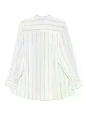 RECTO Double Layered-cuffs Striped Shirt