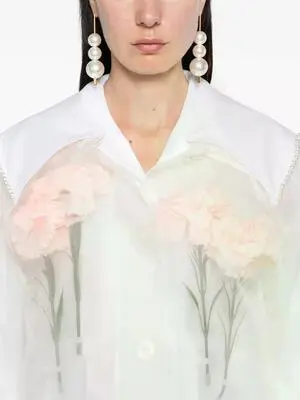 Simone Rocha Stuffed Carnation Coat
