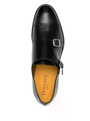 DOUCAL'S Leather Monk Shoes