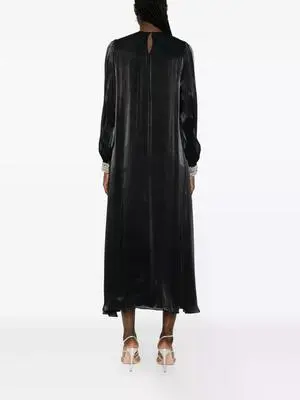 NISSA Beaded-cuff Maxi Dress
