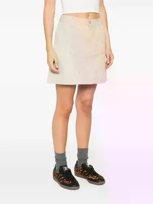 Carhartt Work In Progress Maeve Double Mini Skirt - Neutrals