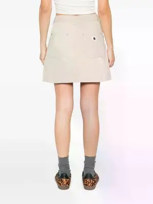 Carhartt Work In Progress Maeve Double Mini Skirt - Neutrals