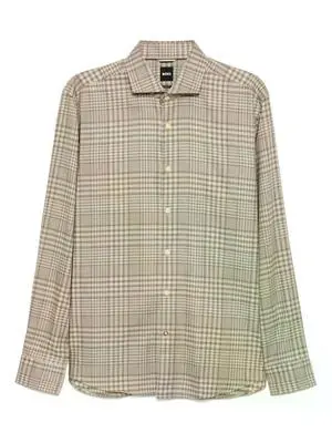 BOSS Check Pattern Shirt