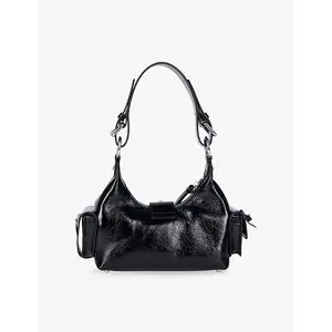 The Kooples Amelia Stud-embellished Leather Shoulder Bag