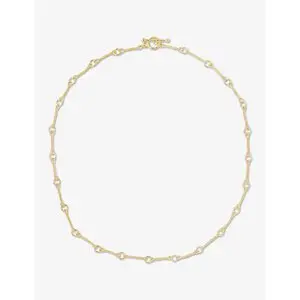 LA MAISON COUTURE 22ct Yellow Vermeil Chain Necklace - Gold