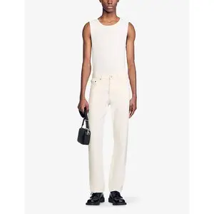 Sandro Regular-fit Straight-leg Jeans