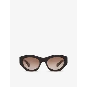 Chloé Ch0220s Cat-eye Sunglasses - Brown