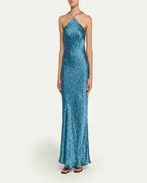 Hannah Artwear Elisa Silk Maxi Dress
