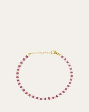 Jia Jia Ocean Connection Sapphire And Pearl Bracelet - Pink