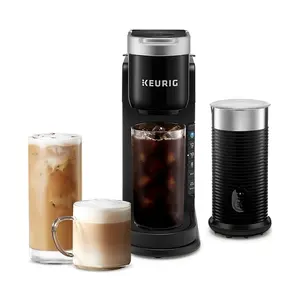 KEURIG K Cafe Barista Bar Single Serve Coffee Maker And Frother - Black