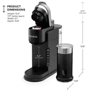 KEURIG K Cafe Barista Bar Single Serve Coffee Maker And Frother