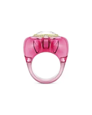 SWAROVSKI Dulcis Heart Crystal Cocktail Ring