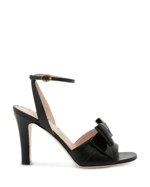 Valentino Garavani Bow Detailing Sandals - Black