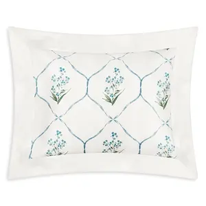 Gingerlily Silk Oxford Standard Pillowcase - Forget Me Not