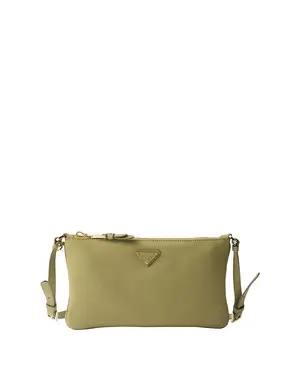 Prada Leather Pouch - Pistachio Green