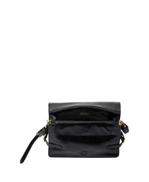 Prada Leather Shoulder Bag - Black