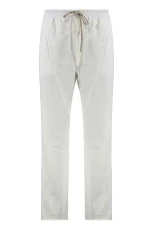 Rick Owens Cotton Trousers - White