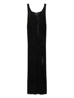Liu Jo Open-knit Maxi Dress