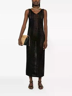 Liu Jo Open-knit Maxi Dress