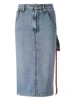 DARKPARK Denim Skirt - Blue