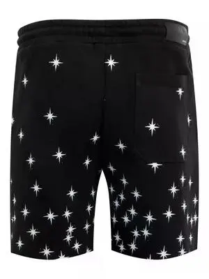 Amiri Starburst Crystal Sweatshorts