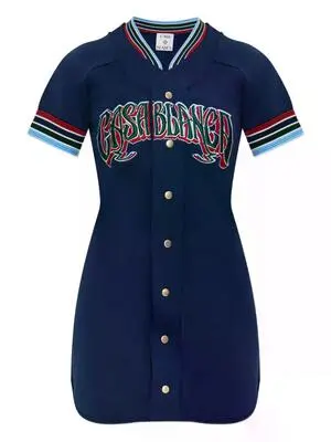 Casablanca Baseball Mini Dress