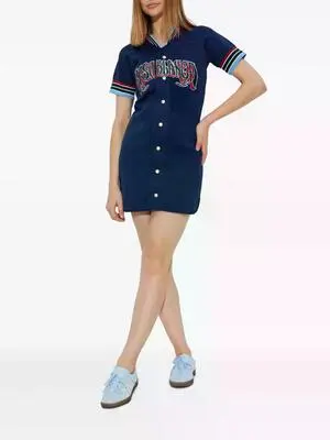 Casablanca Baseball Mini Dress