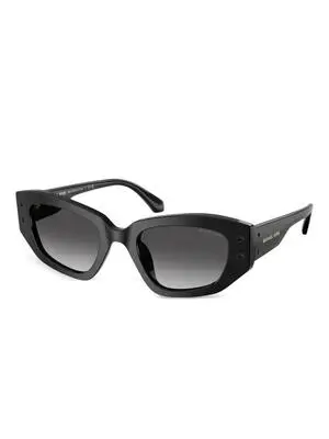 Michael Kors Logo-print Sunglasses - Black