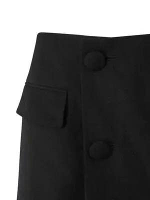 Balmain Wool Mini Skirt
