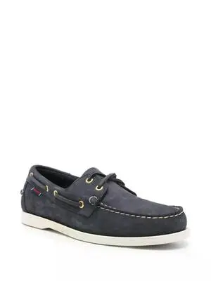 SEBAGO Suede Boat Shoes - Blue