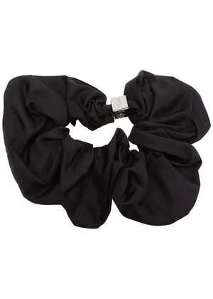 GANNI Metal-embellished Nylon-blend Scrunchie