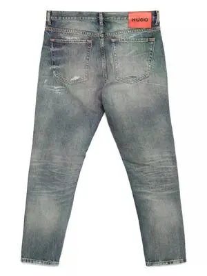 Hugo Distressed Vintage-wash Denim