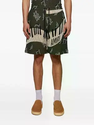 Amiri Cotton Knee-length Shorts