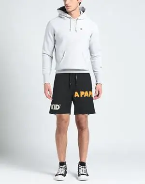 A PAPER KID Cotton French Terry Bermuda Shorts