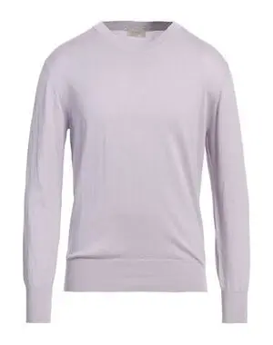 Altea Crewneck Lyocell-cotton Sweater - Lilac