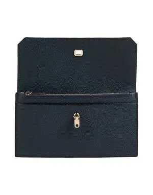VALEXTRA Wallet Calfskin - Blue