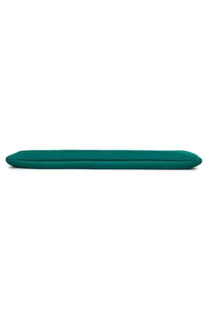 Jeffrey Campbell To-go Satin Clutch - Turquoise Satin