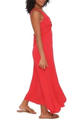 PETAL & PUP Archer Fit & Flare Midi Dress