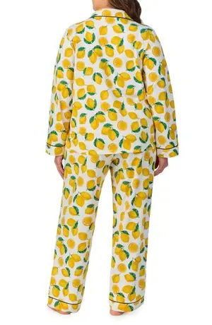 BEDHEAD PAJAMAS Print Stretch Jersey Pajamas - Main Squeeze