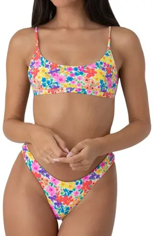 BRIGHT SWIMWEAR Bali Bikini Top - Sunset