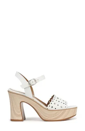 Naturalizer Kira Platform Sandal - White