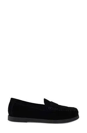 NATIONAL COMFORT Shivers Loafer - Black Suede