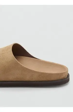 Mango Suede Clogs