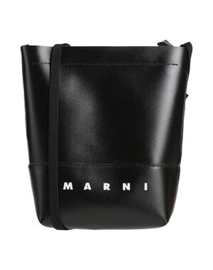 Marni Cross-Body Bucket Bag Black