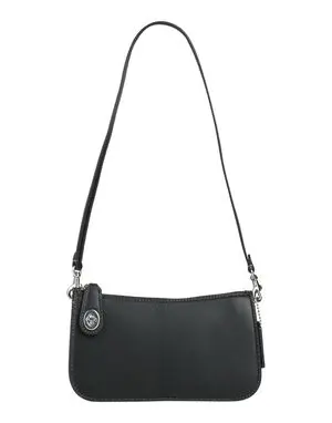 COACH Leather Baguette Bag With Detachable Strap