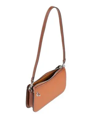 COACH Leather Baguette Bag With Detachable Strap