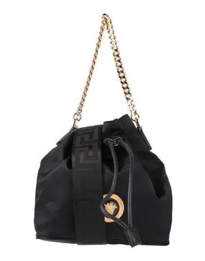 Versace Cross-body Bucket Bag - Black